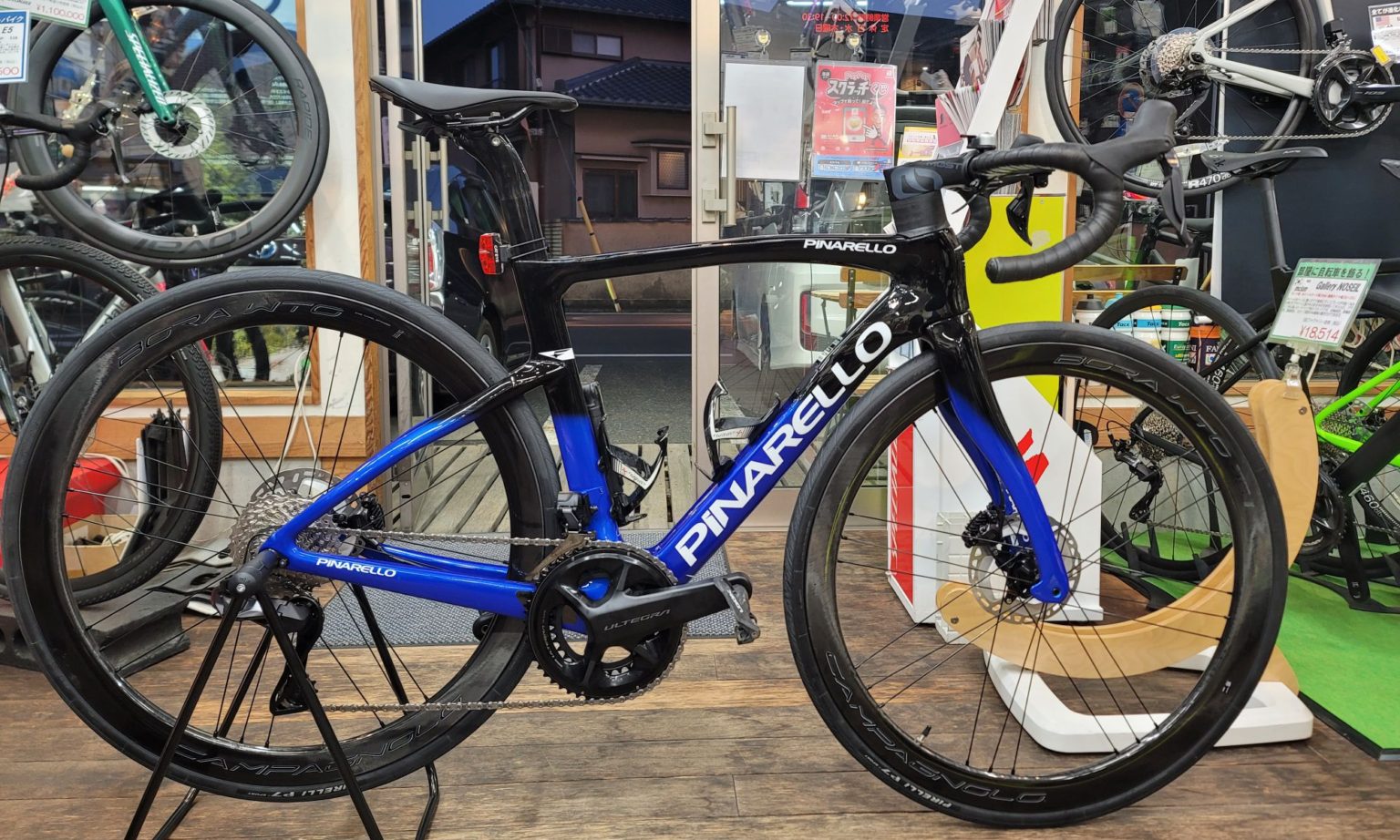 NEWカラー【FASTEST BLUE】 PINARELLO(ピナレロ)F7納車 | スポーツバイクファクトリースズキ 北浦和店
